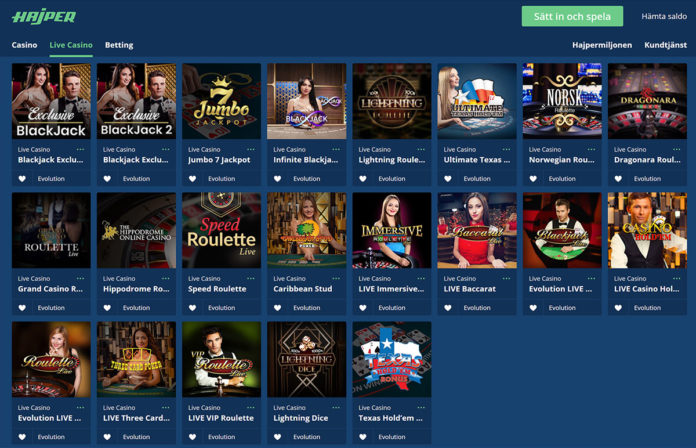 Hajper >> Casino, Betting & E-Sport i Raketfart ⋆ SvenskLicens.com